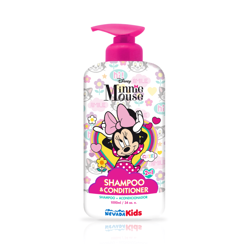 SHAMPOO & ACONDICIONADOR 2 EN 1 MINNIE MOUSE - Productos Nevada
